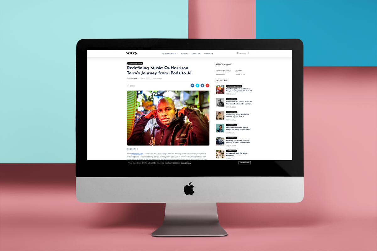 Wavy Magazine Details My Journey With Sonic Storytelling